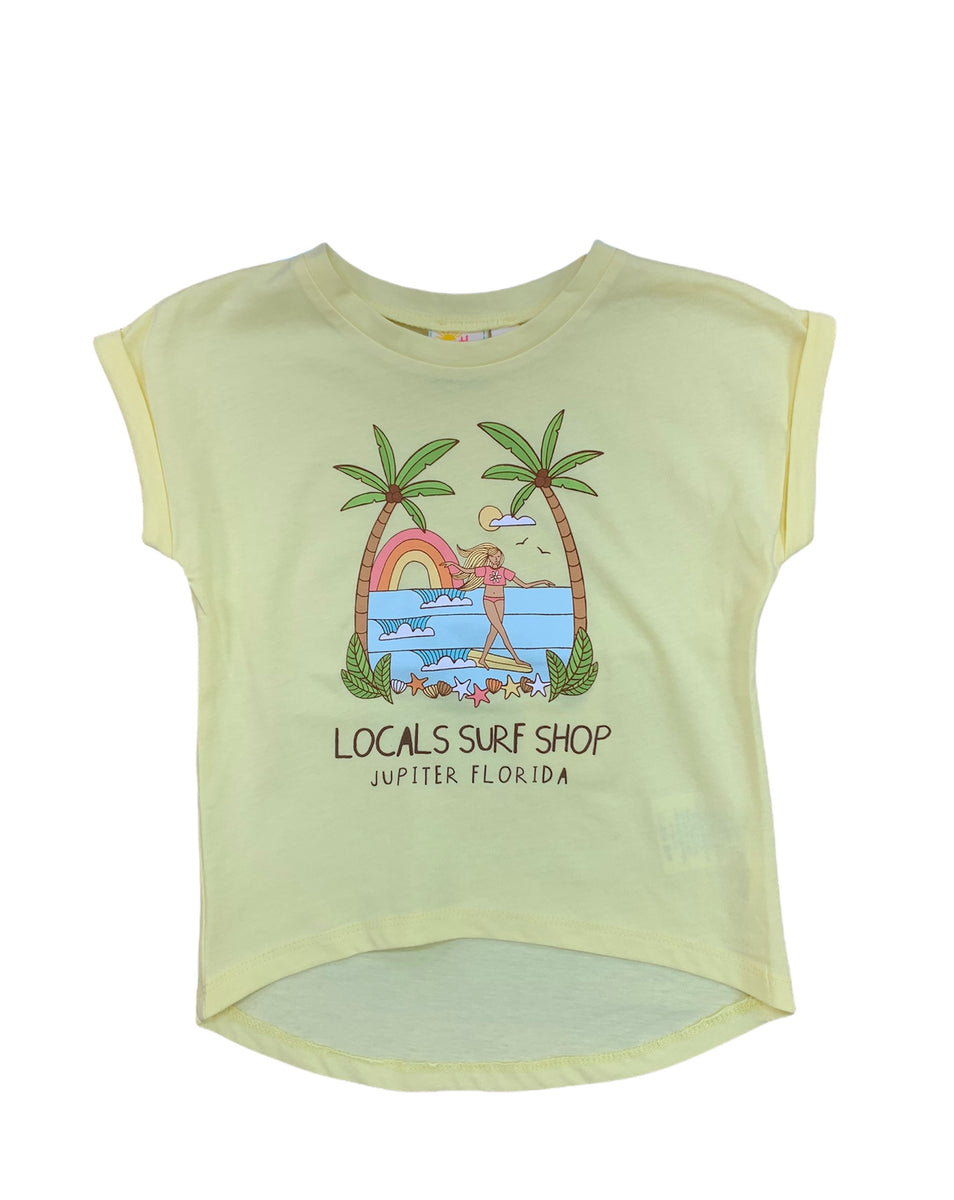 GIRLS T MERMAID SUNSET SURFER – Locals Surf Shop